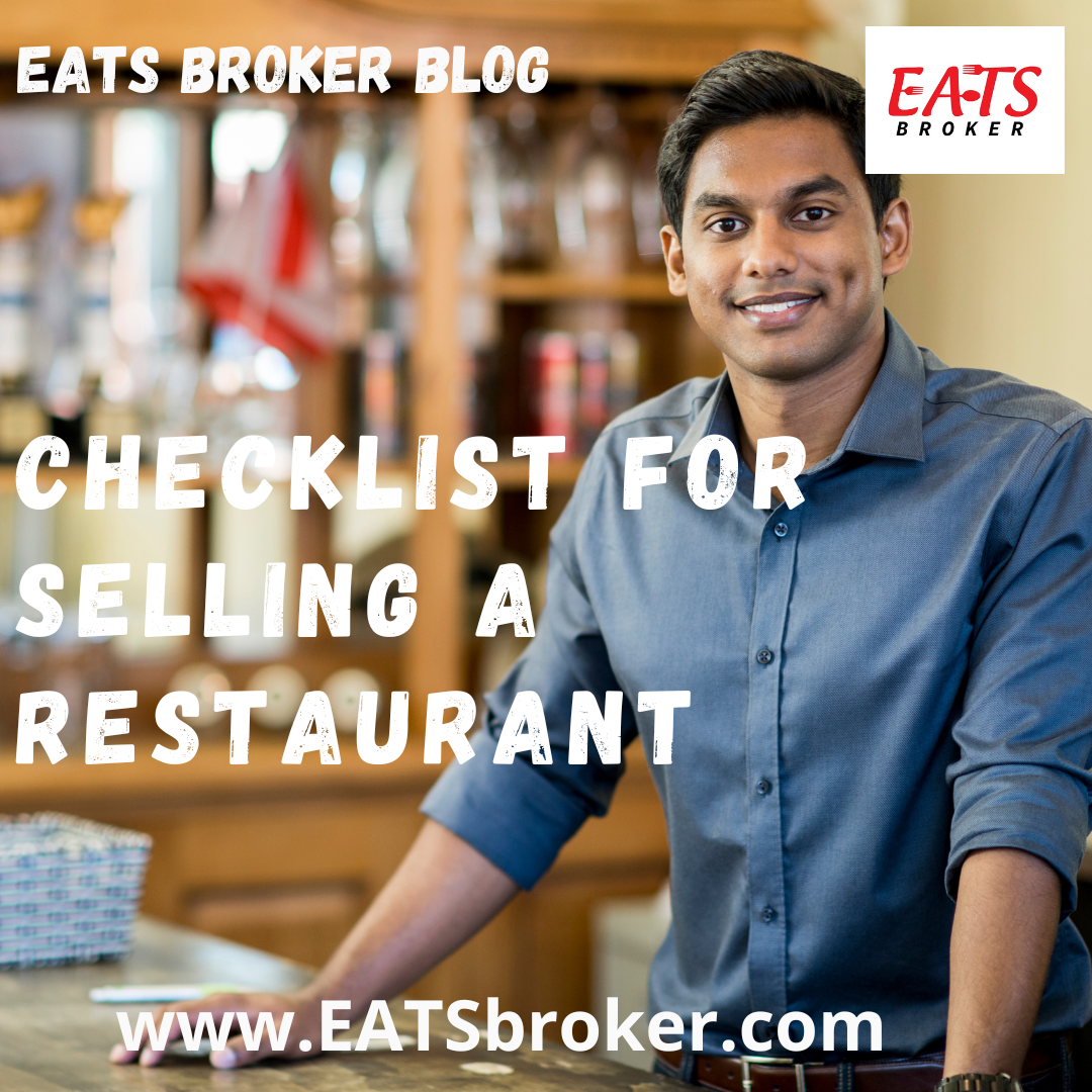 Checklist for Selling a Restaurant - EATS Broker